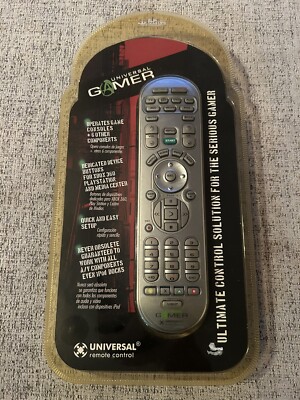 UNIVERSAL GAMER Ultimate Remote Home Control Playstation XBox TV DVD ...