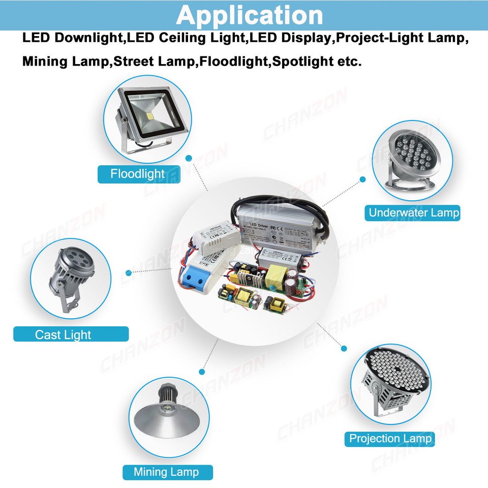 300Ma 450Ma 600Ma 900Ma 1500Ma Constant Current High Power Supply Cob ...