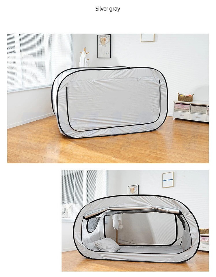 Pop Up Privacy Portable Office Tent Pod Nap Dorm Desk Cubicle ...