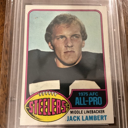 1976 Topps Football PSA 7 Jack Lambert Rookie Card HOF Steelers *NR* | eBay