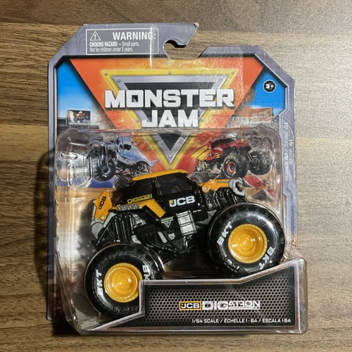 NEW 2025 Spin Master Monster Jam Series 41 JCB DigAtron Monster Truck ...