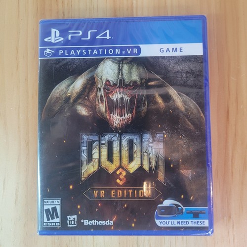 Doom 3 VR Edition for the Playstation 4 (PS4) NEW SEALED 93155175730| eBay