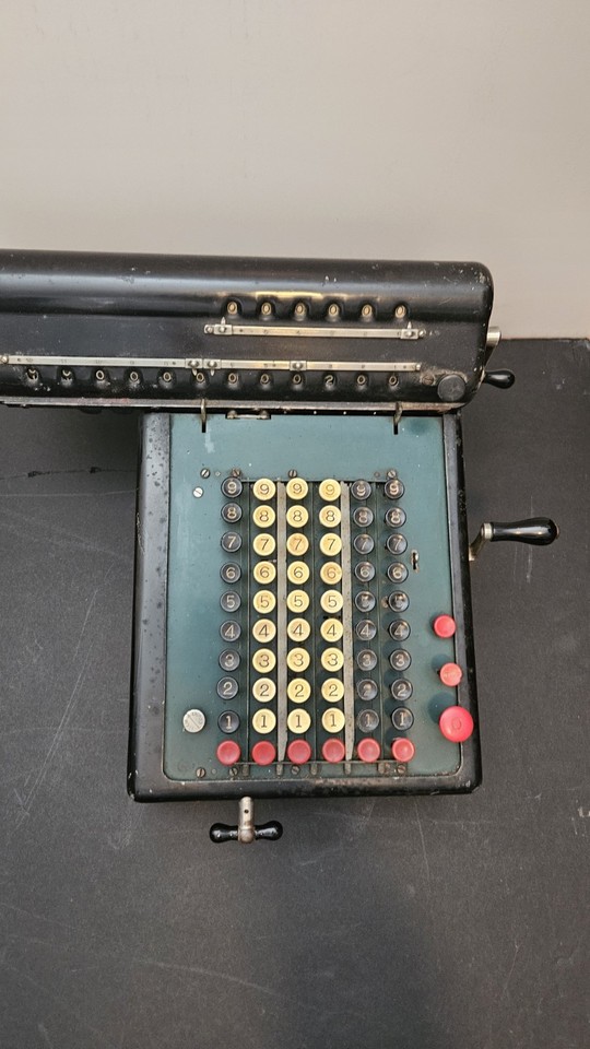 VINTAGE ANTIQUE MONROE MECHANICAL CALCULATOR ADDING MACHINE AS IS | eBay
