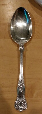 Sheffield England Kings 8 7/8" Serving Spoon - Marked "EPNS A1 Made in ...