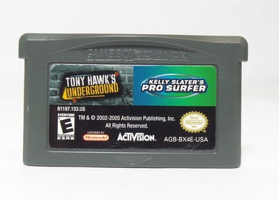 Tony Hawks Underground/Kelly Slaters Pro Surfer for GBA (AGB-BX4E-USA ...