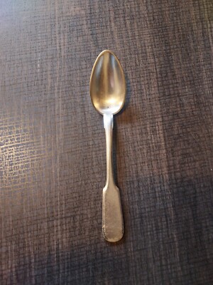 Antique Fraget Silverplate Flatware Spoon Poland 1877? | eBay