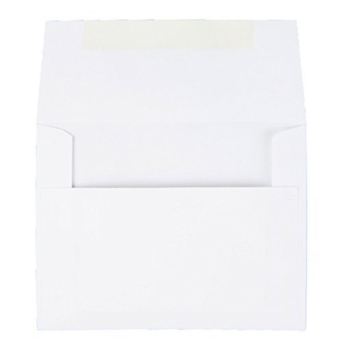 Invitation Envelopes, #5.5, White, 4.375 X 5.75 Inches,Box of 100 ...