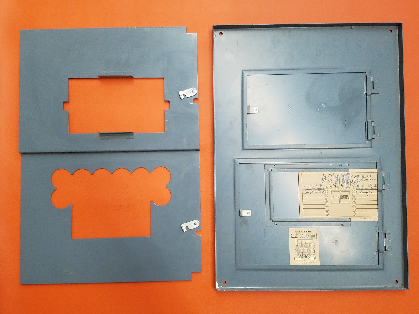 Wadsworth 100 Amp Fuse Panel Cover 120-240V Cat No. N100M60RW8 | eBay