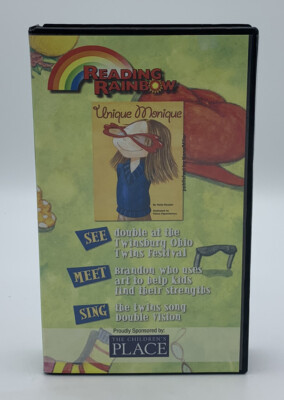Reading Rainbow VHS Library Tape #147 Unique Monique Levar Burton GPN ...