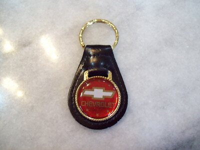 CHEVROLET BOWTIE KEY CHAIN..IMPALA CHEVELLE CORVETTE NOVA BELAIR GOLD ...
