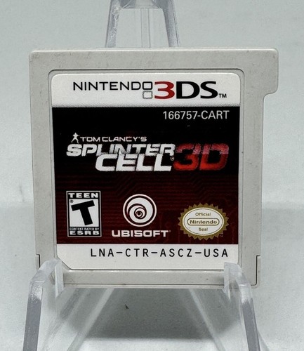 Tom Clancys Splinter Cell 3D Nintendo 3DS Game Cartridge Only Tested ...