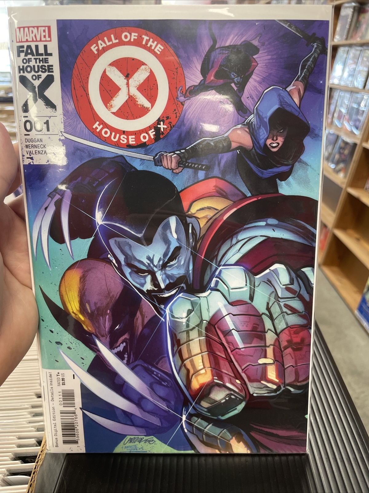 FALL OF THE HOUSE OF X #1 NM WOLVERINE CYCLOPS JEAN COLOSSUS ...