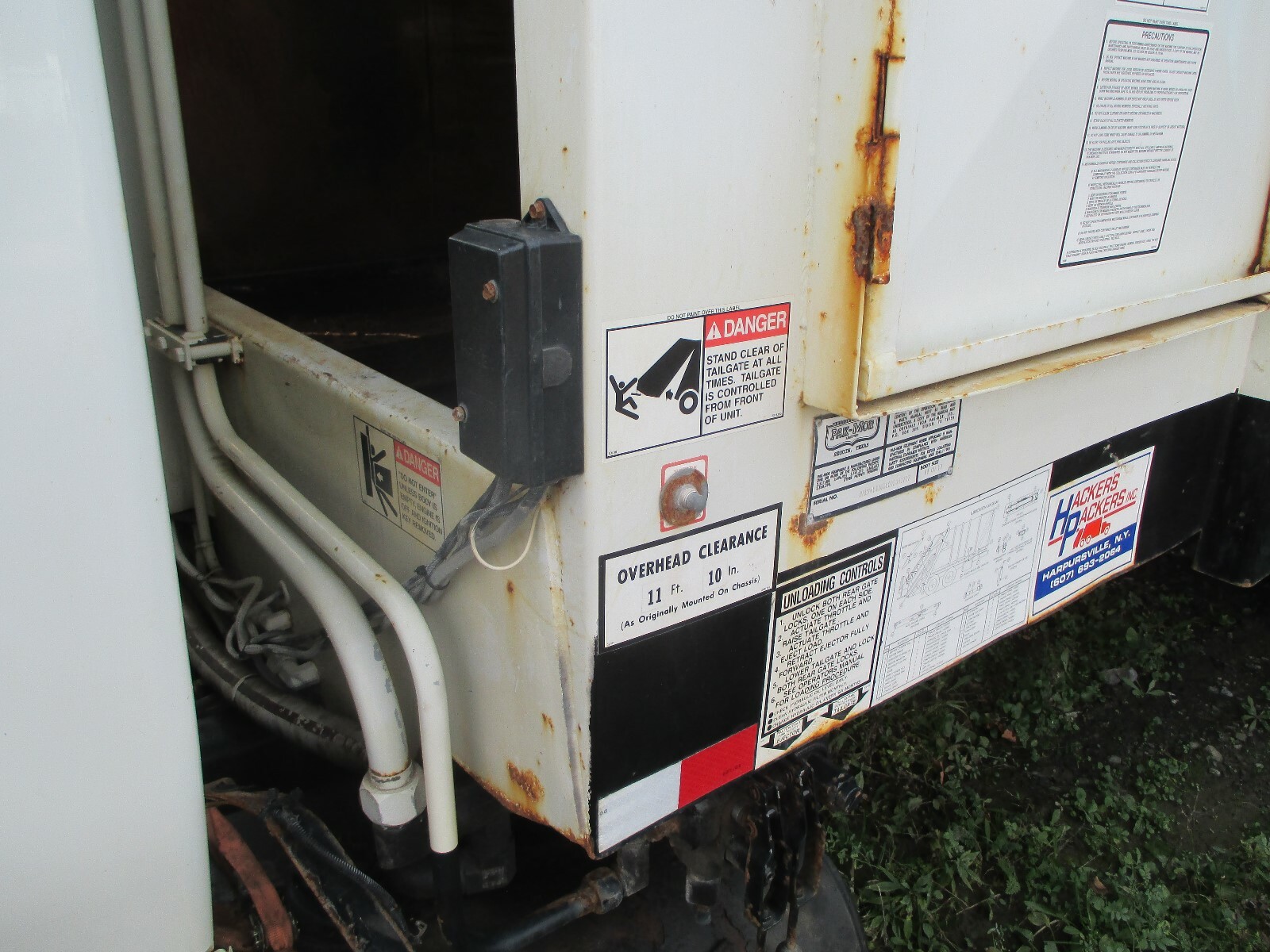 2015 PAK MOR 30 YARD GARBAGE PACKER BODY | eBay