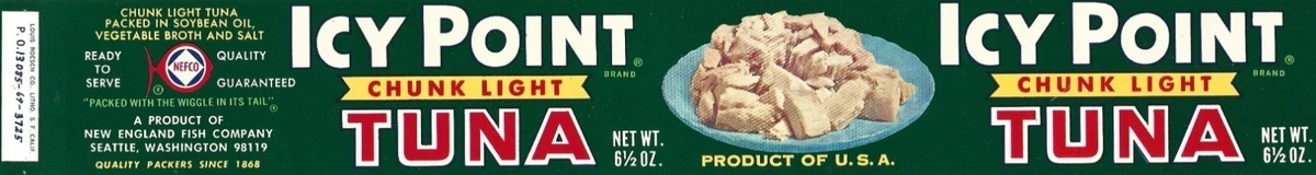 Tuna Can Label