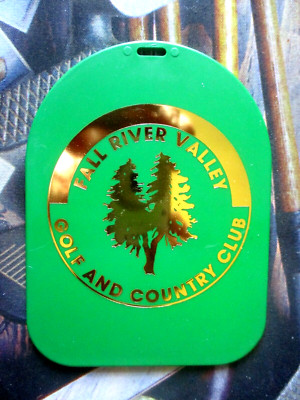 vtg - PGA Bag Tag - FALL RIVER VALLEY GOLF & COUNTRY CLUB - Fall River ...