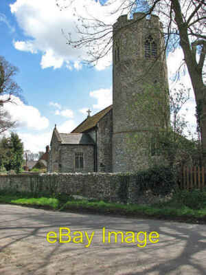 Photo 6x4 St Peter's church Matlaske Viewed across Watery Lane/The ...