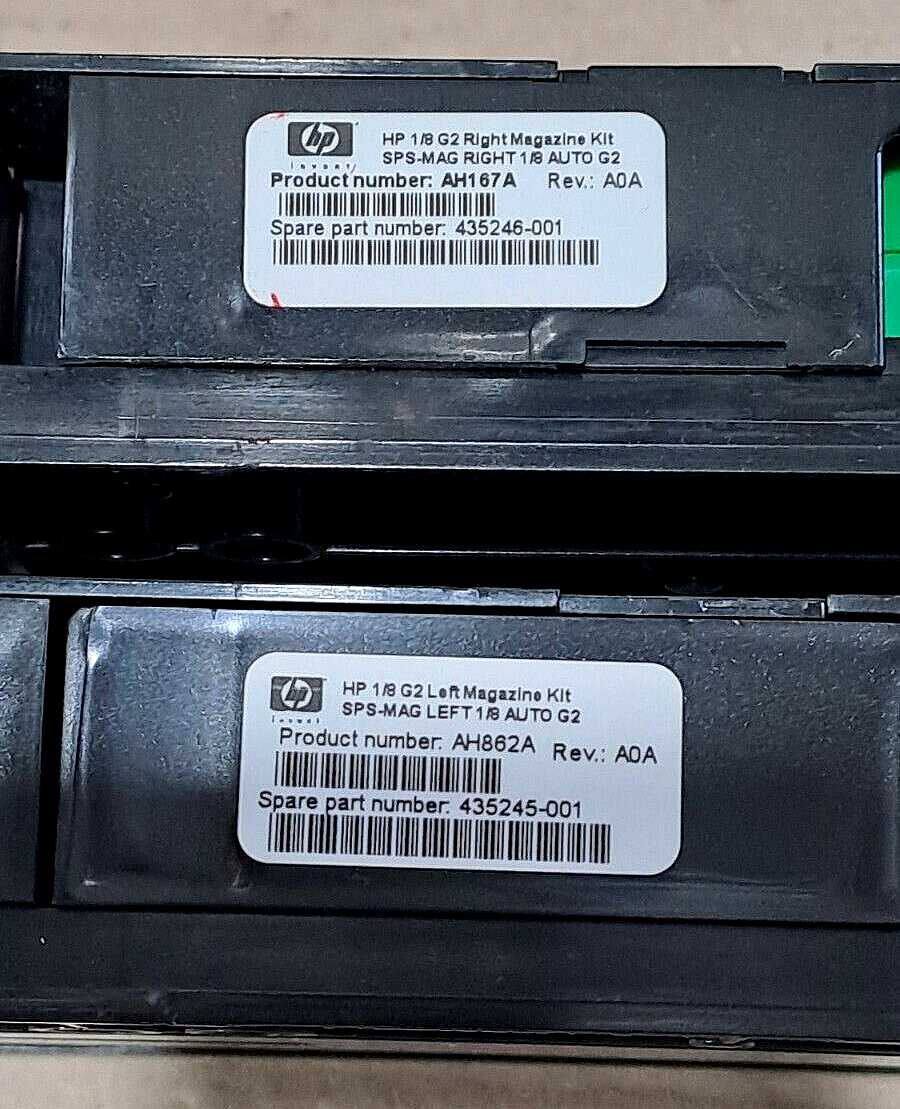 HP C7974A 1.6TB RW DATA CARTRIDGE LTO-4 + AH862A + AH167A 1 LOT 10 PCS ...