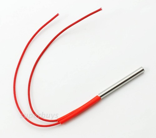 6mm x 80mm 220V 120W Single Tube Tubular Cartridge Pipe Heater Heating ...