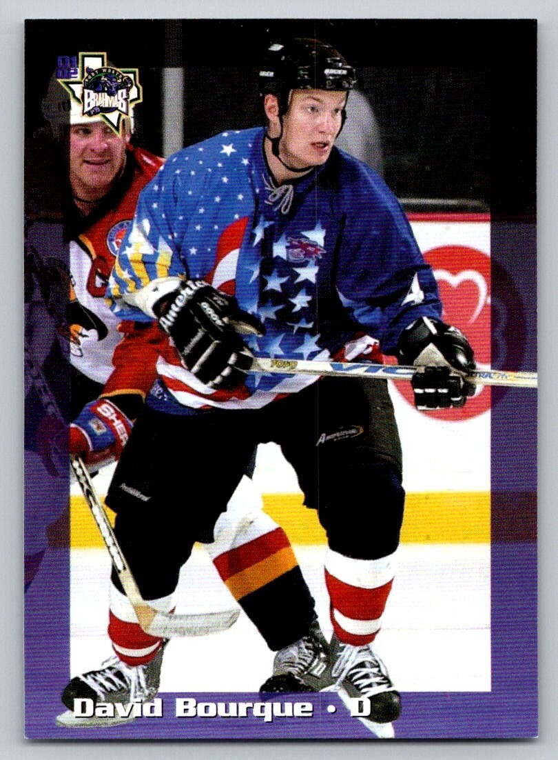 David Bourque 2001-02 Fort Worth Brahmas | eBay