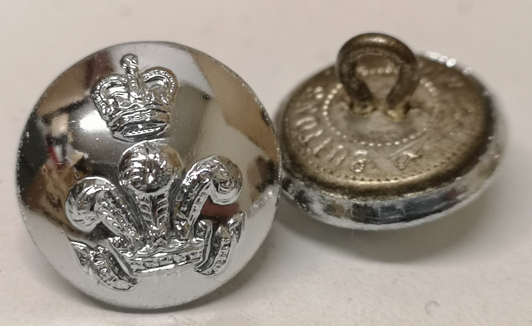 Royal Wiltshire Yeomanry Reine Couronne Argent Couleur Buttons 30L ...