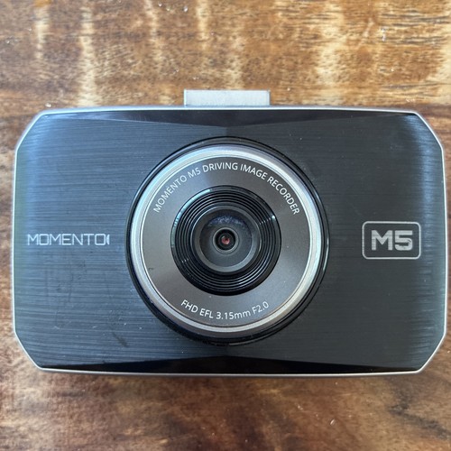 Momento M5 HD Dash Cam Camera Digital Black MD-F C5200 Recorder Black ...