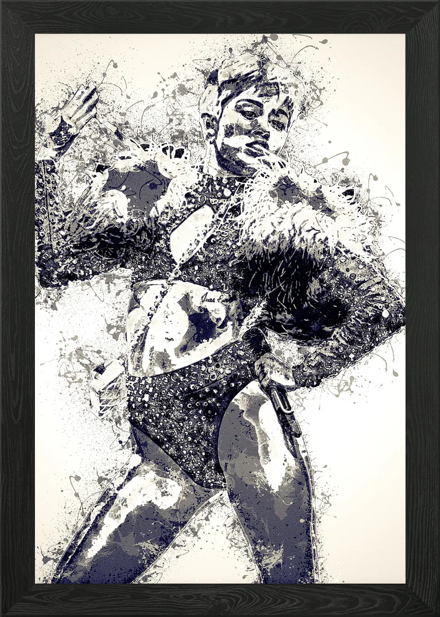 Miley Cyrus Collection 5 Framed Wall Art Poster Canvas Print Picture ...