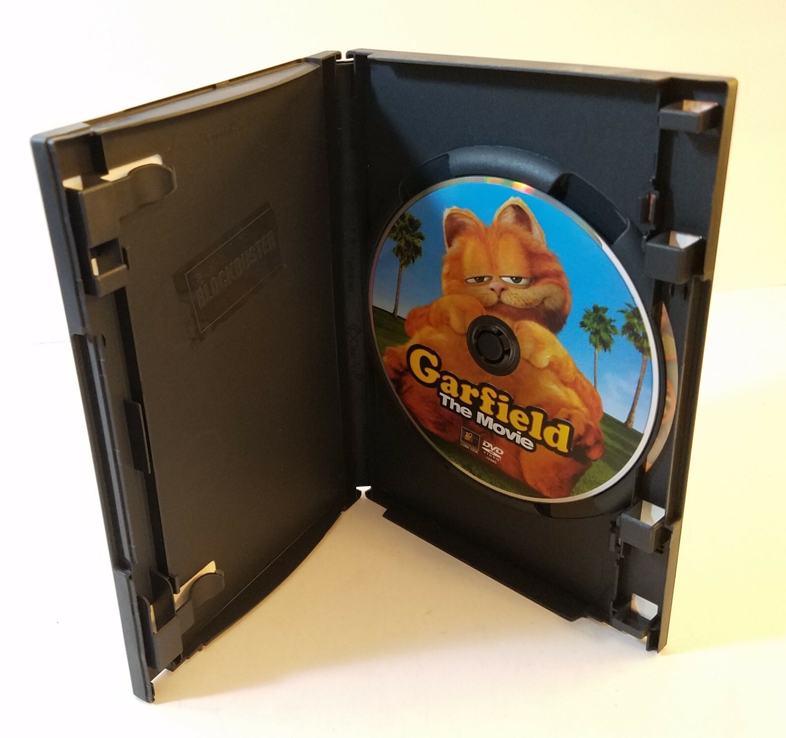 Garfield the Movie (DVD, 2004) in Vintage Blockbuster Case ...