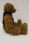 BECKY COUTRAS Brown Jointed "TALBERT" Bear W/Vest & Pocket Watch, 17 ...