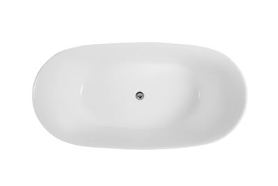 1490*765*650mm London White Freestanding Bath | eBay