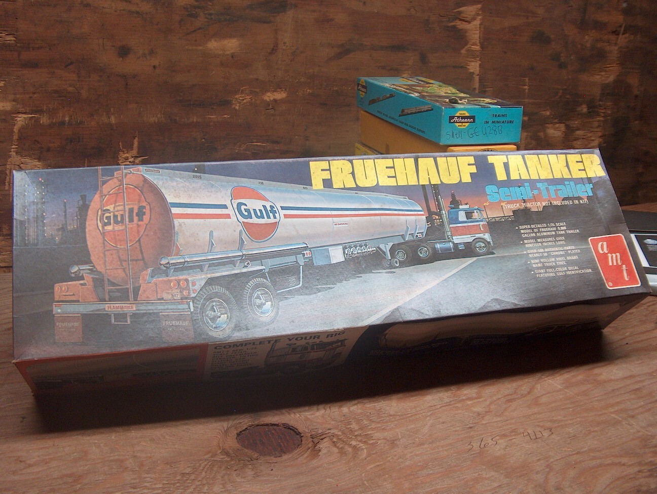 AMT Plastic Model Fruehauf Gulf Tanker Semi Trailer T506 for sale ...