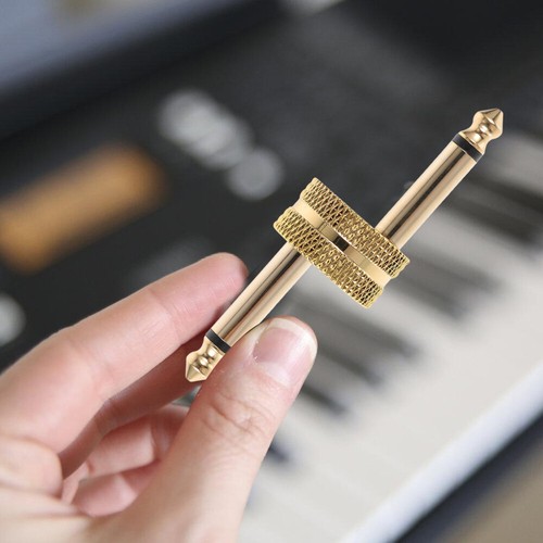 4 Pcs Audio Adapter Guitar Patch Connector Pedal Accessories Connectors ...