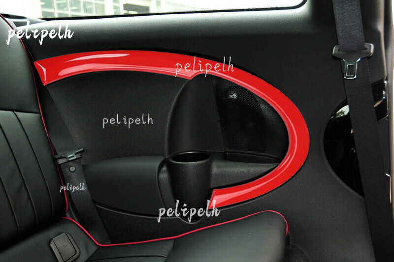 Red Interior Full Set Decoration Trim For Mini Cooper Clubman R55 R56 ...