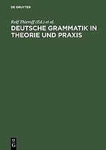 Deutsche Grammatik in Theorie und Praxis von Rolf Thieroff Matthias ...