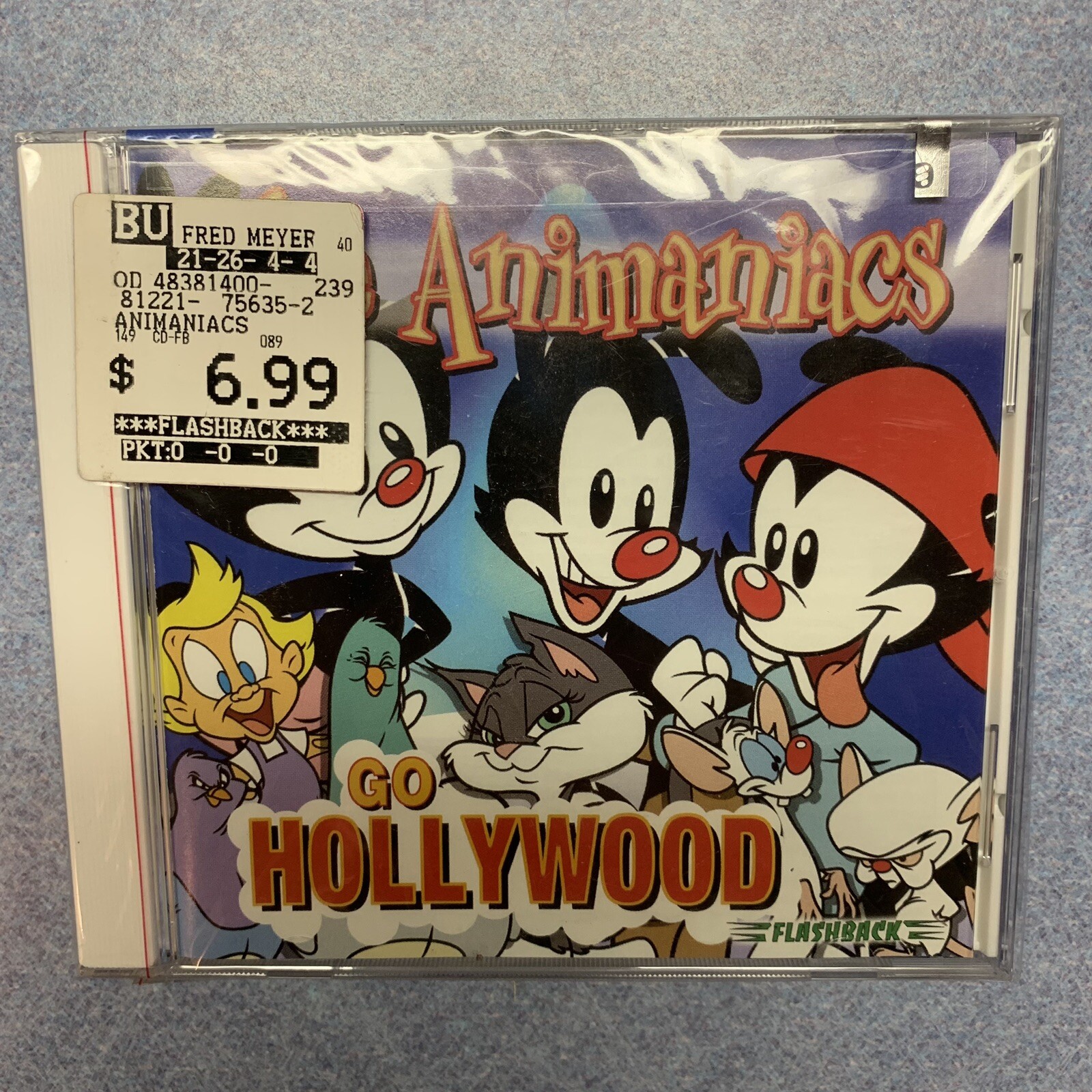 The Animaniacs Go Hollywood by Animaniacs (CD, Jun-1997, Rhino ...