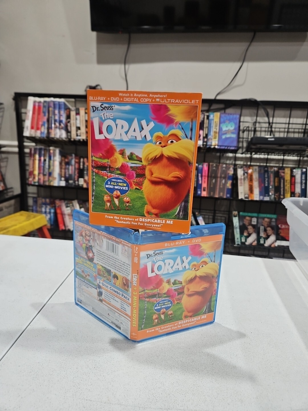 Dr. Seuss' The Lorax (Blu-ray/DVD, 2012, 2-Disc Set) 🇺🇸 BUY 5 GET 5 ...