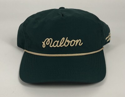 Malbon Golf [Health Seekers & Golfers] Script Rope Cap GREEN | eBay