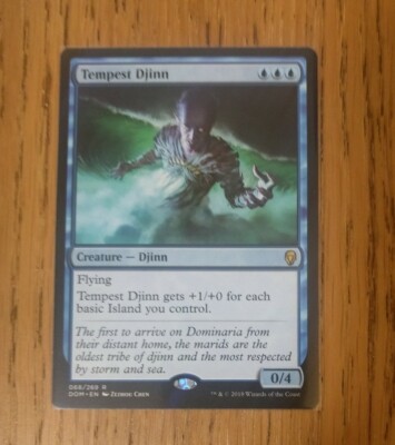 Tempest Djinn - NM MTG DOM Dominaria | eBay Australia