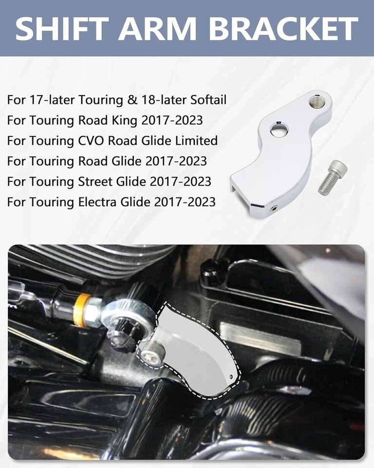 EZ Shift Neutral Gear Assist Bracket for Harley M8 2018-2025 Touring ...