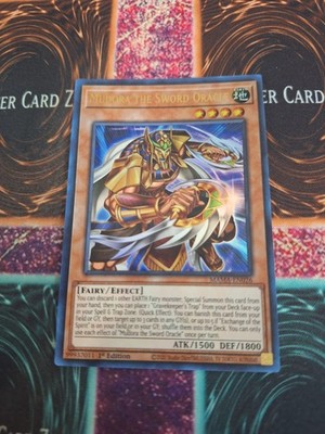 Yugioh Mudora the Sword Oracle MAMA-EN026 Ultra Rare 1st Edition Near ...