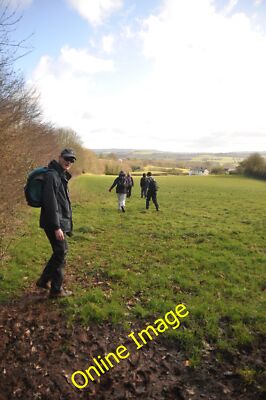 Photo 12x8 Mid Devon : Grassy Field & Ramblers Sampford Peverell ...