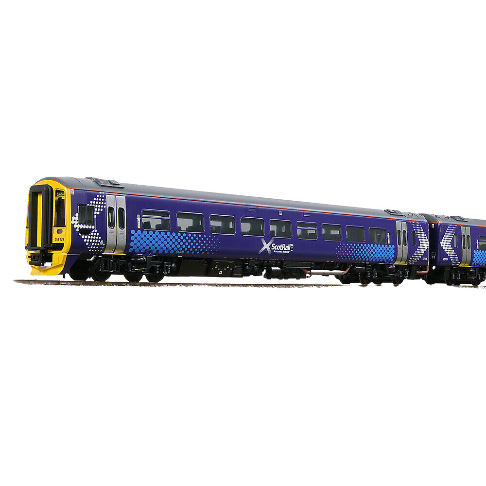 Bachmann 31-498SF ScotRail Saltire Class 158 729 2-Car Locomotive ...