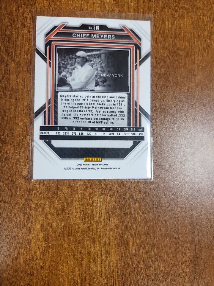 2023 Panini Prizm Silver Chief Meyers #216 New York Giants | eBay