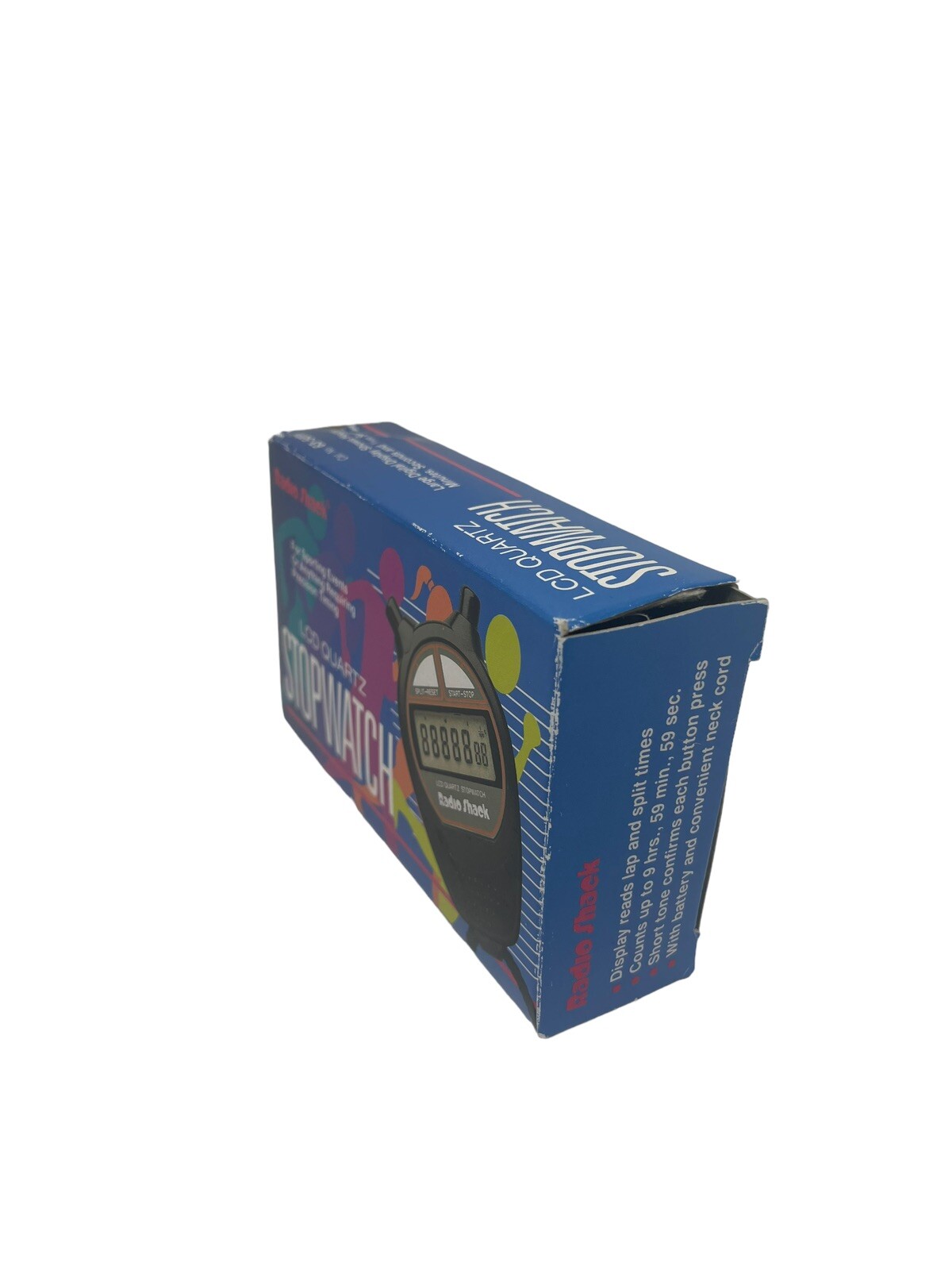 Vtg Radio Shack Micronta LCD Quartz Chronograph Stopwatch Track Field ...