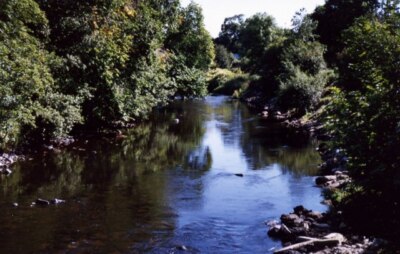 Photo 6x4 The River Roe as it flows through the Roe Valley Country Park ...