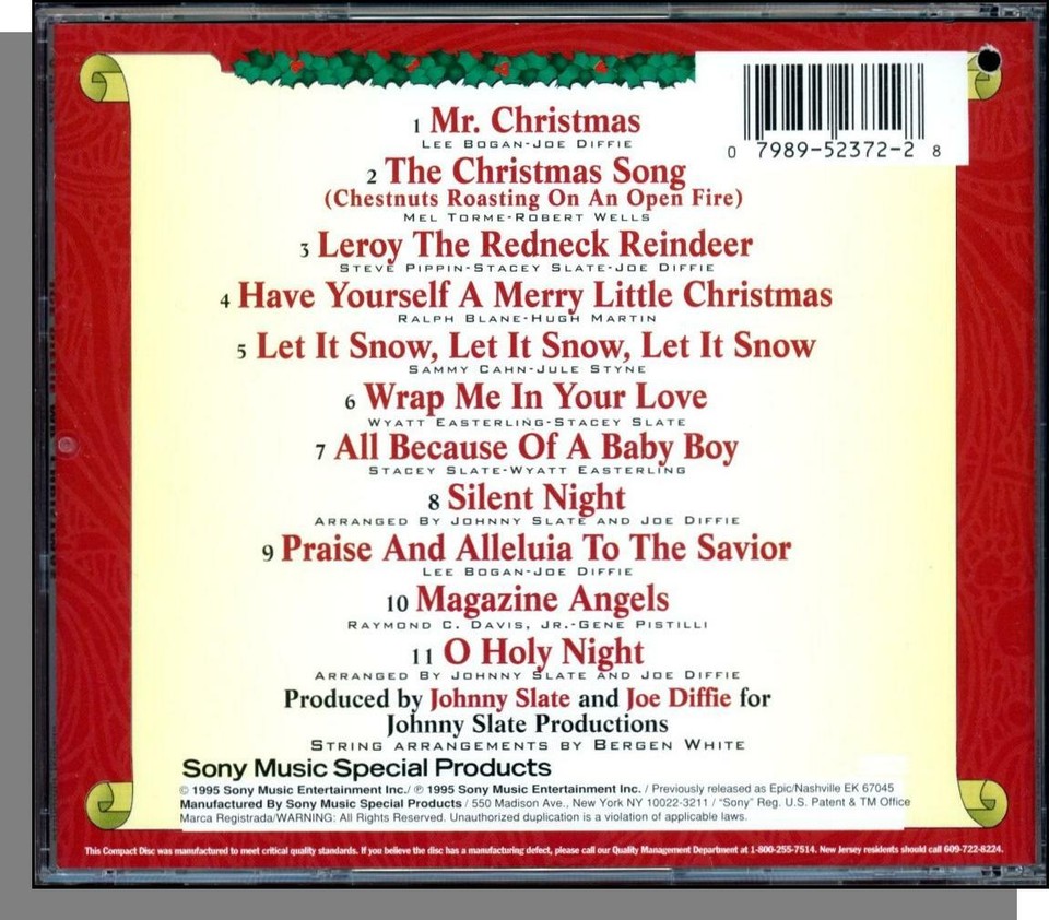 Joe Diffie - Mr. Christmas - New 11 Song Country Music Christmas CD! | eBay