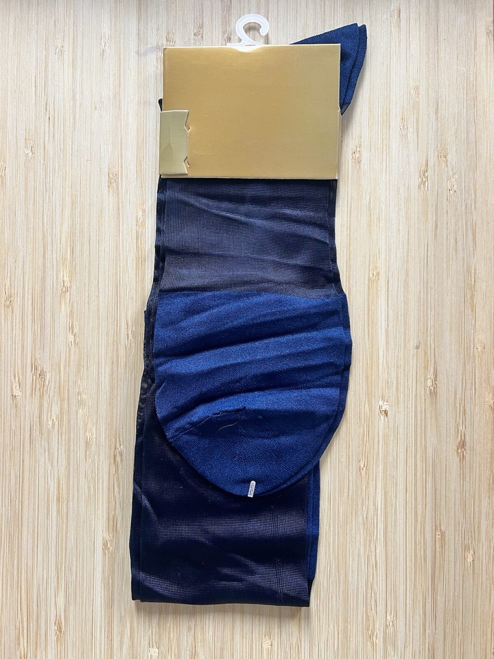 Men’s Origins Collection Nylon Sheer Socks. Navy. Plain. OtC. UK 7-12 ...