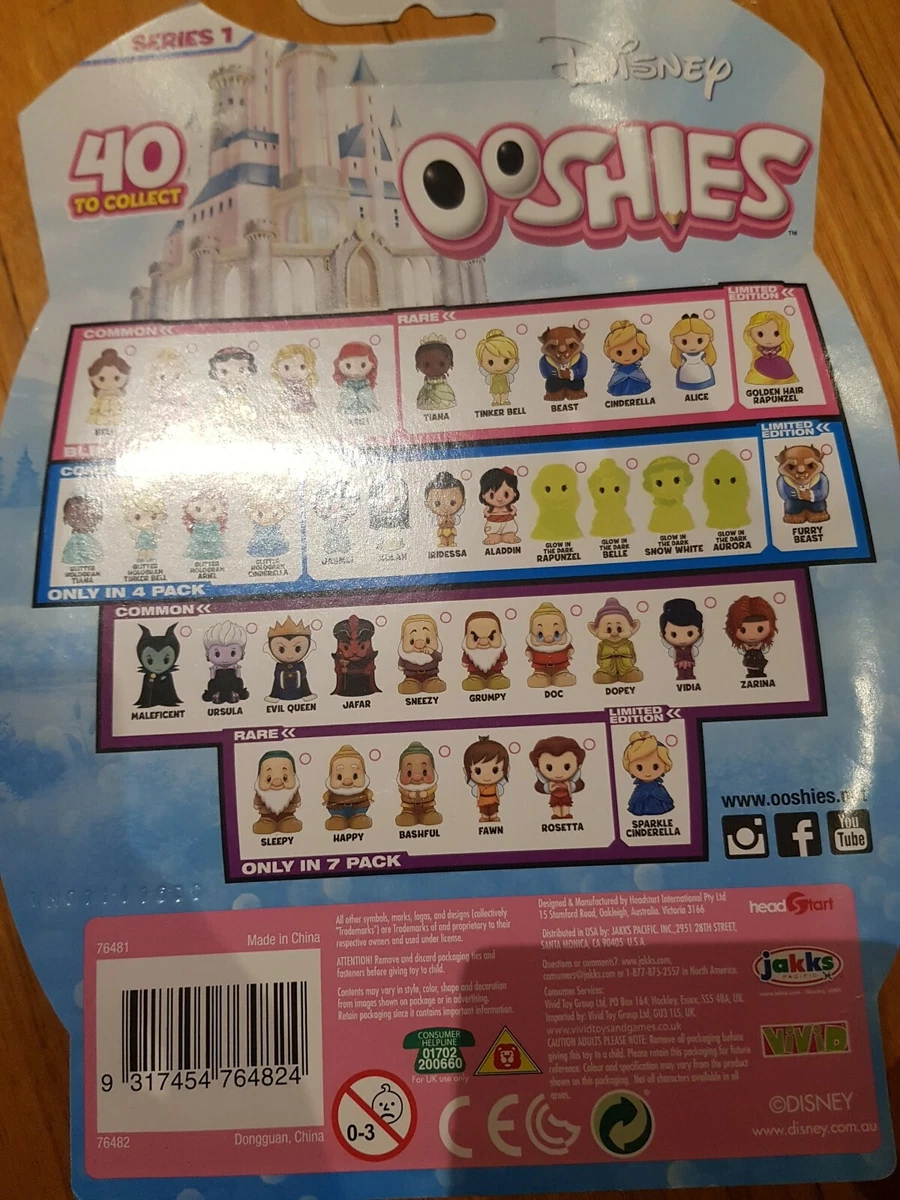 Disney Ooshies Princess Series 7-pack Snow White Auro