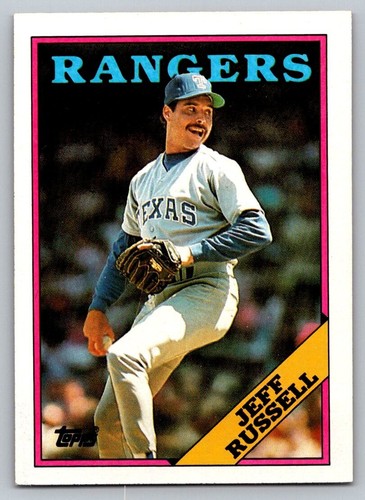 1988 Topps #114 Jeff Russell - Texas Rangers | eBay