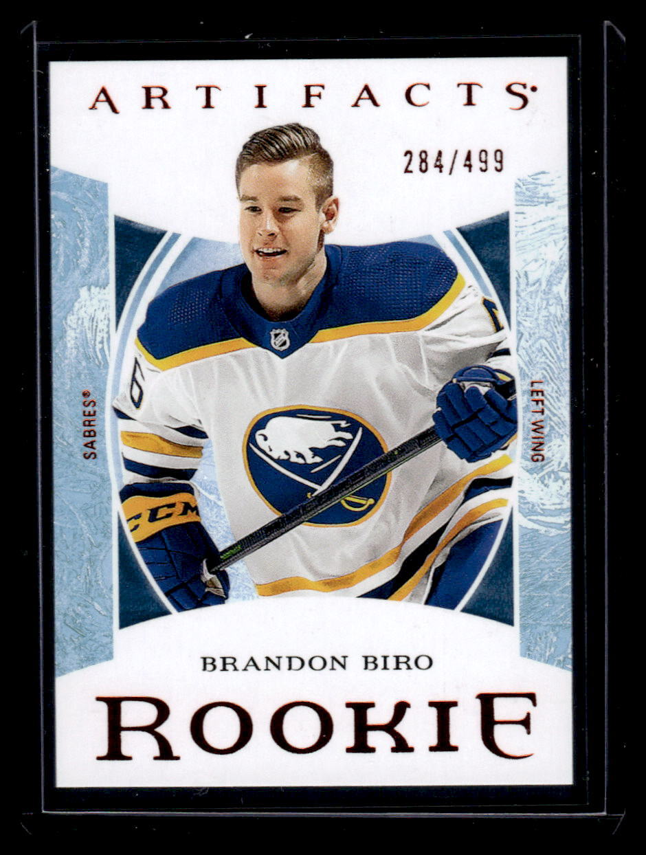 2022 Upper Deck Artifacts Brandon Biro /499 #193 Buffalo Sabres | eBay