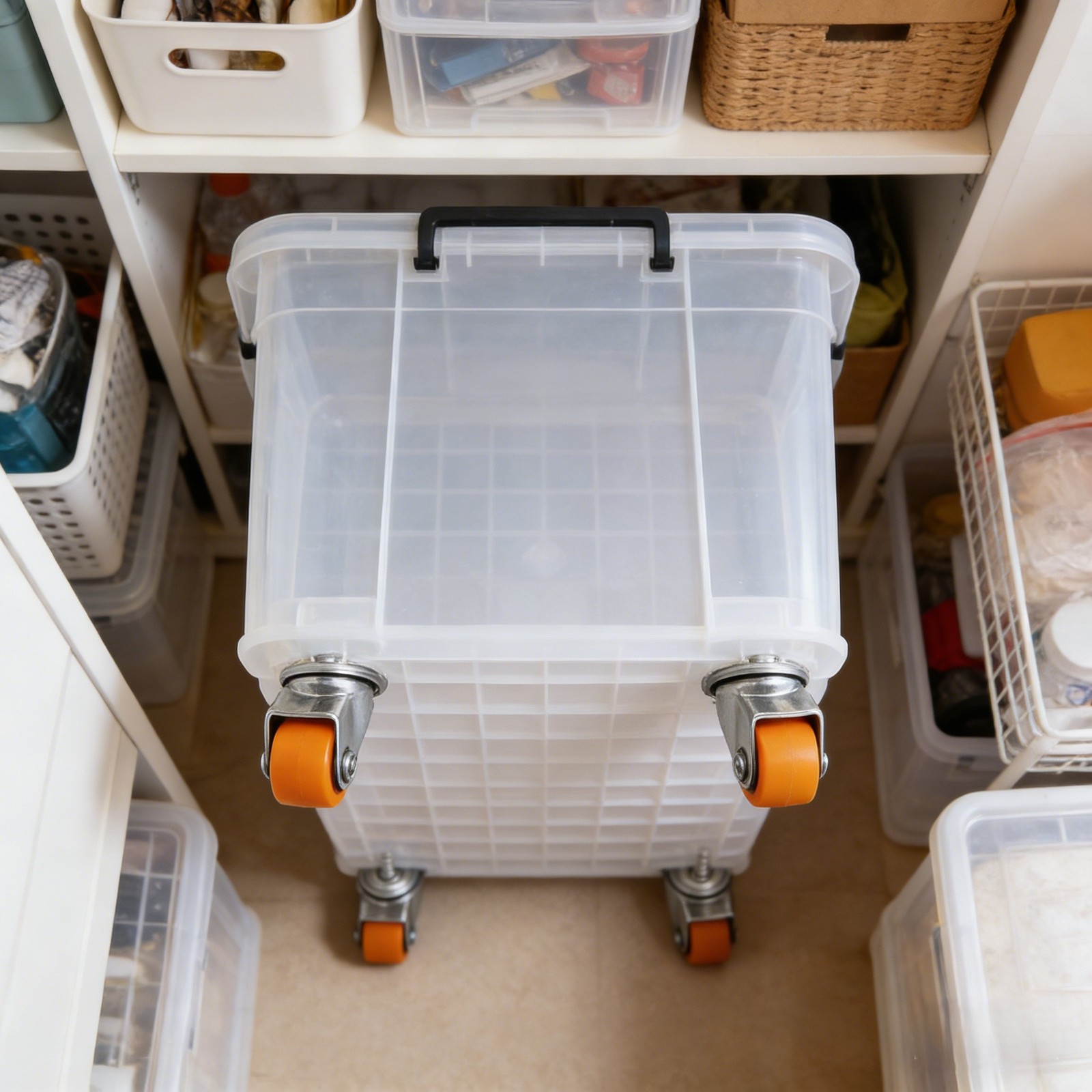 Smooth Gliding Caster Wheels for For furniture Set of 4 for Small Units ...